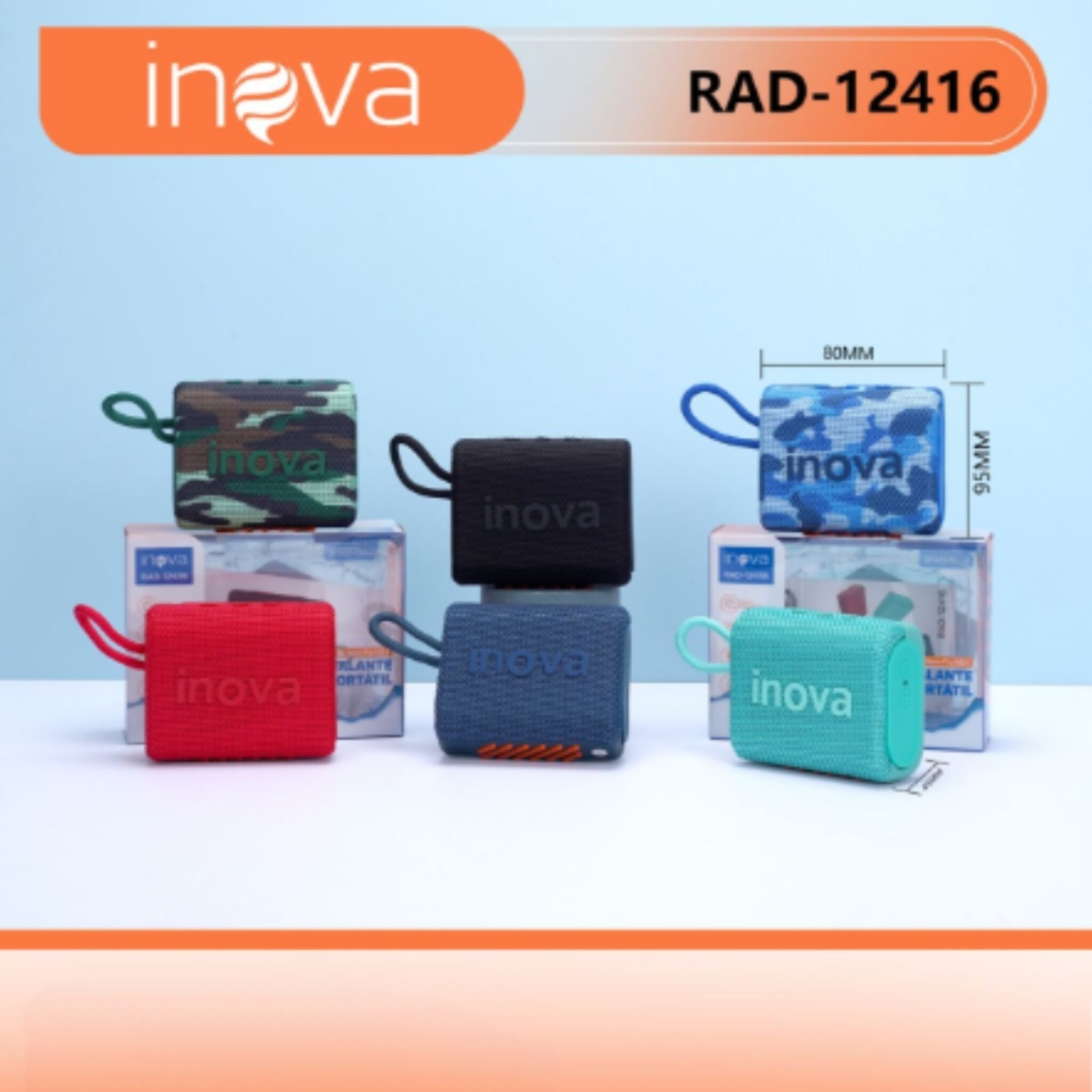 Caixa de SOM Bluetooth Inova Rad-12416 – Atacadão Eletrônicos