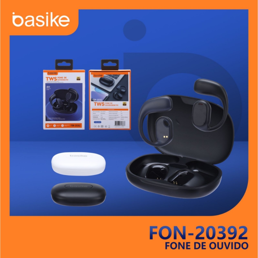 FONE DE OUVIDO BLUETOOTH BASIKE FON-20392 – Atacadão Eletrônicos