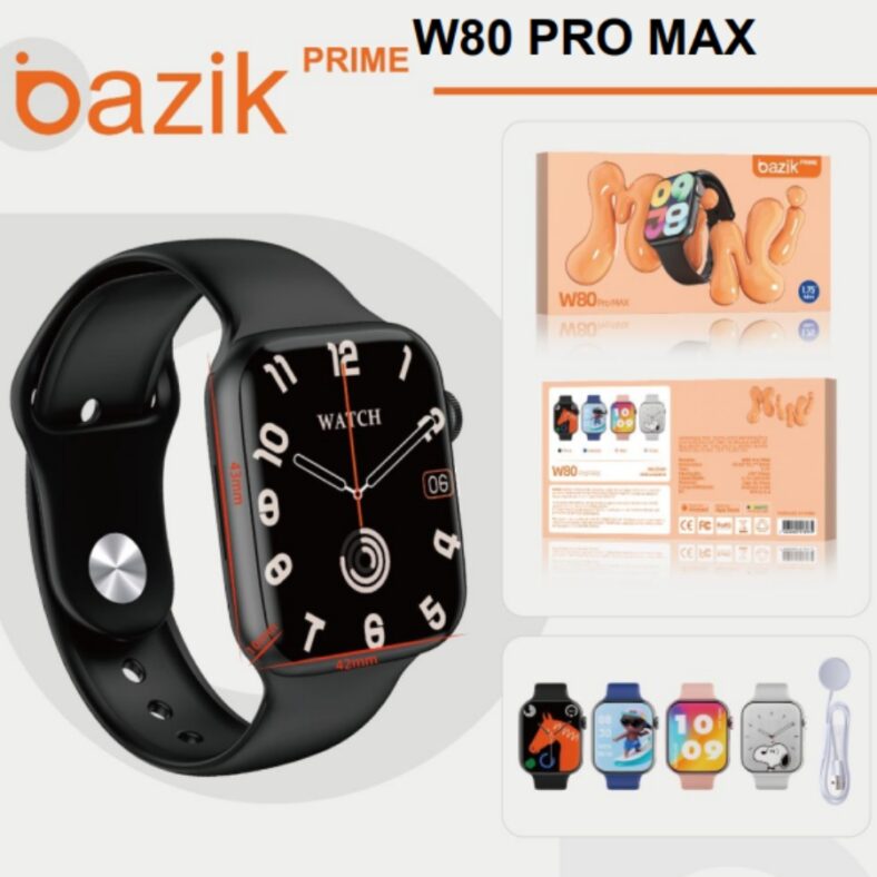 Relogio Smartwatch Bazik W80 PRO MAX – Atacadão Eletrônicos